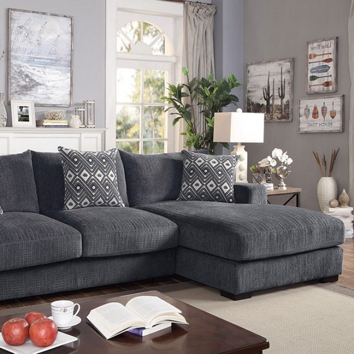 Furniture of America | Kaylee | L-Sectional w/ Right Chaise