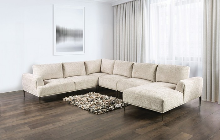 Furniture of America | Gladbach | J-Shaped Sectional