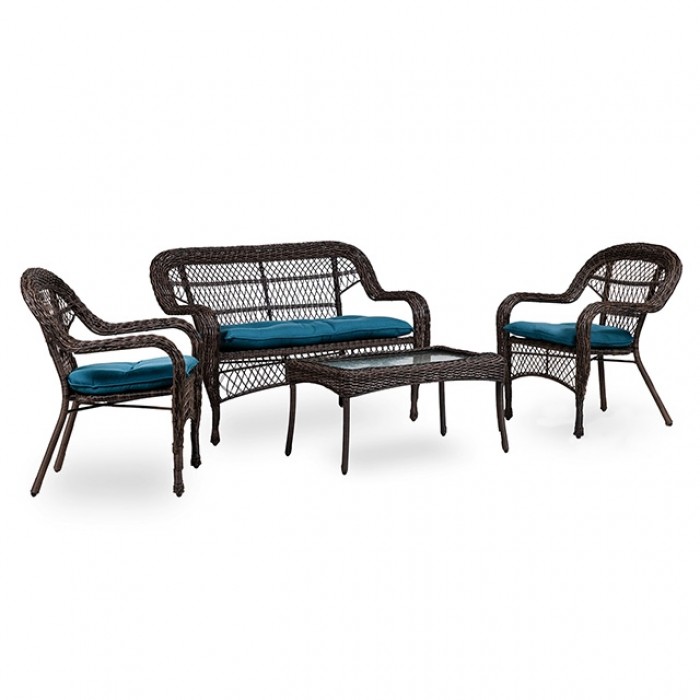 Furniture of America | Oliveri | 5 Pc. Outdoor Set, 9 Pack