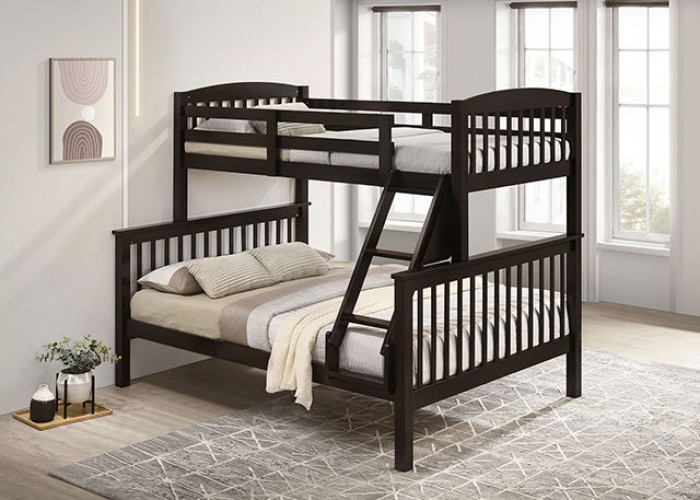 Furniture of America | California III | Twin/Full Bunk Bed, Gray